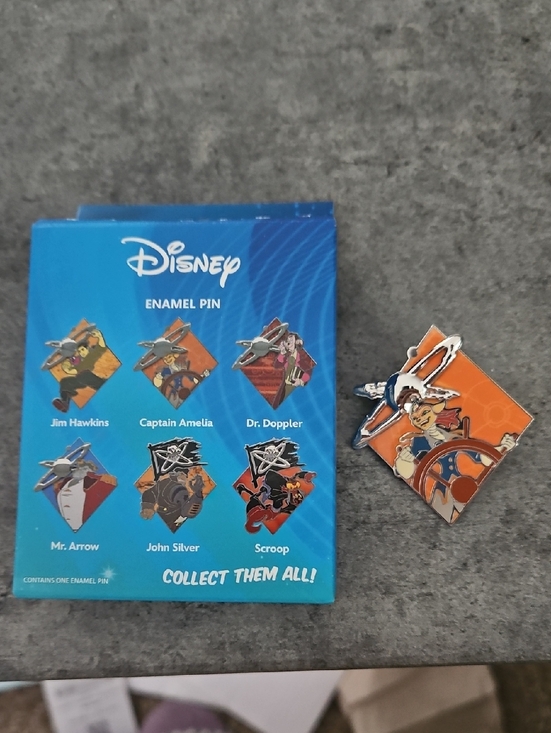 Disney | Other | Disney Captain Amelia Enamel Pin | Poshmark